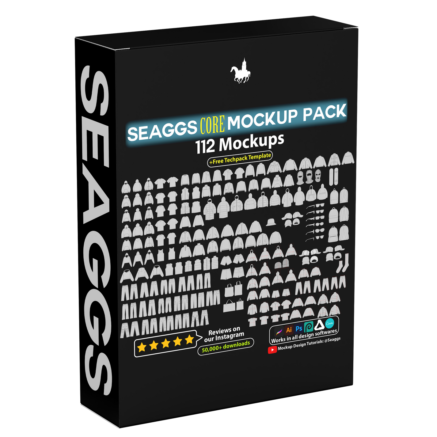 Seaggs CORE Mockup Pack