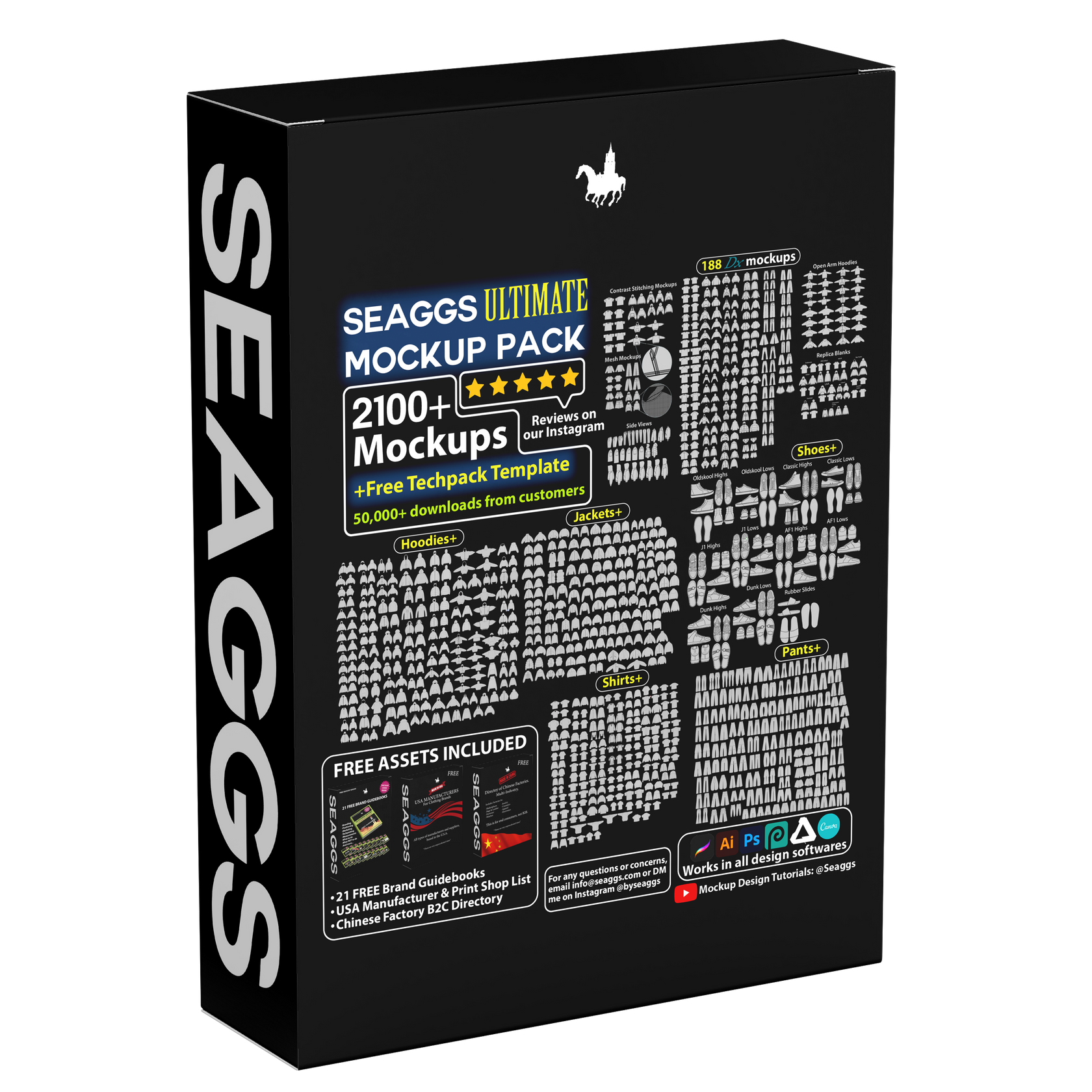Seaggs ULTIMATE Mockup Pack