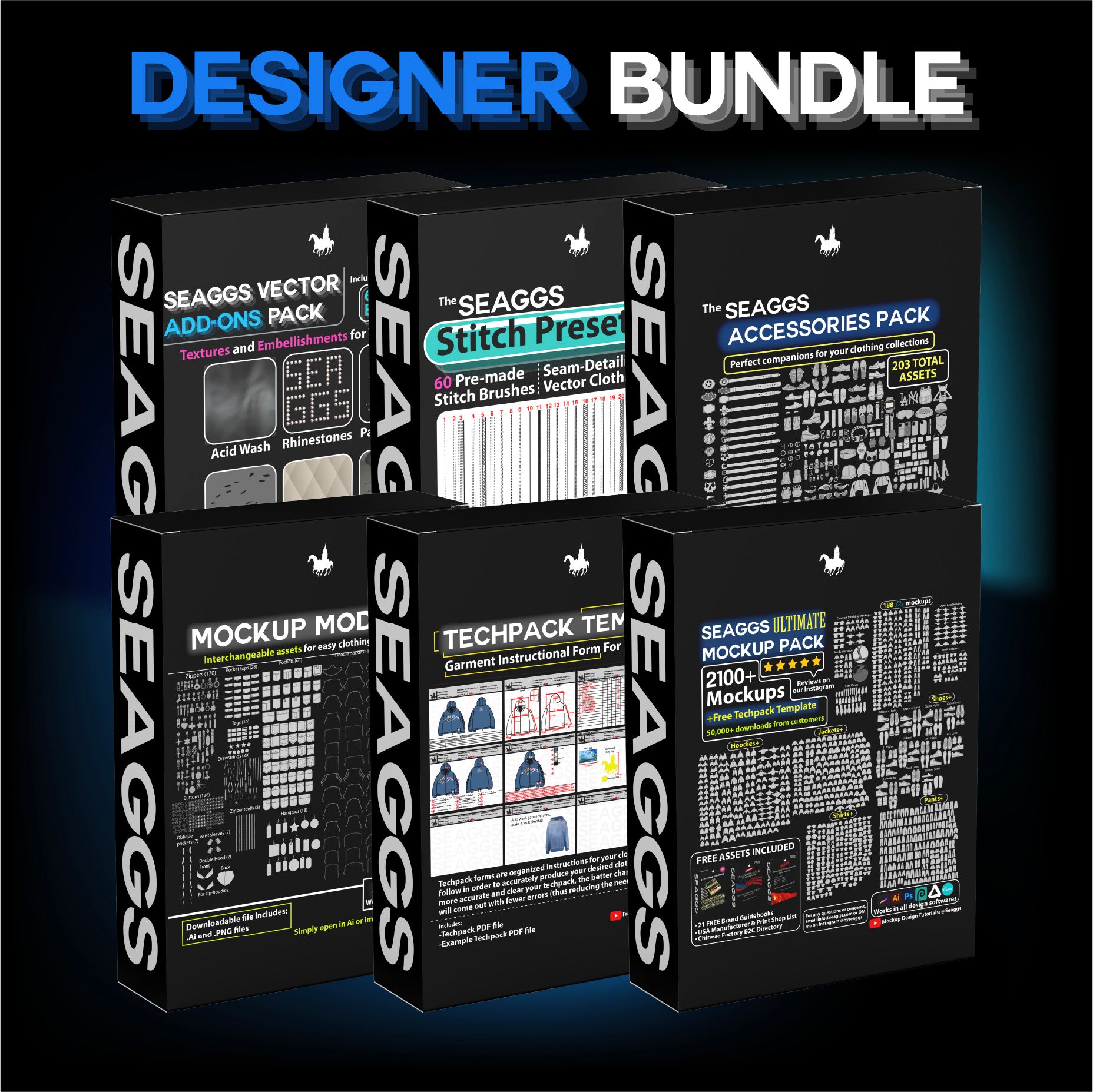 Seaggs DESIGNER Assets Bundle