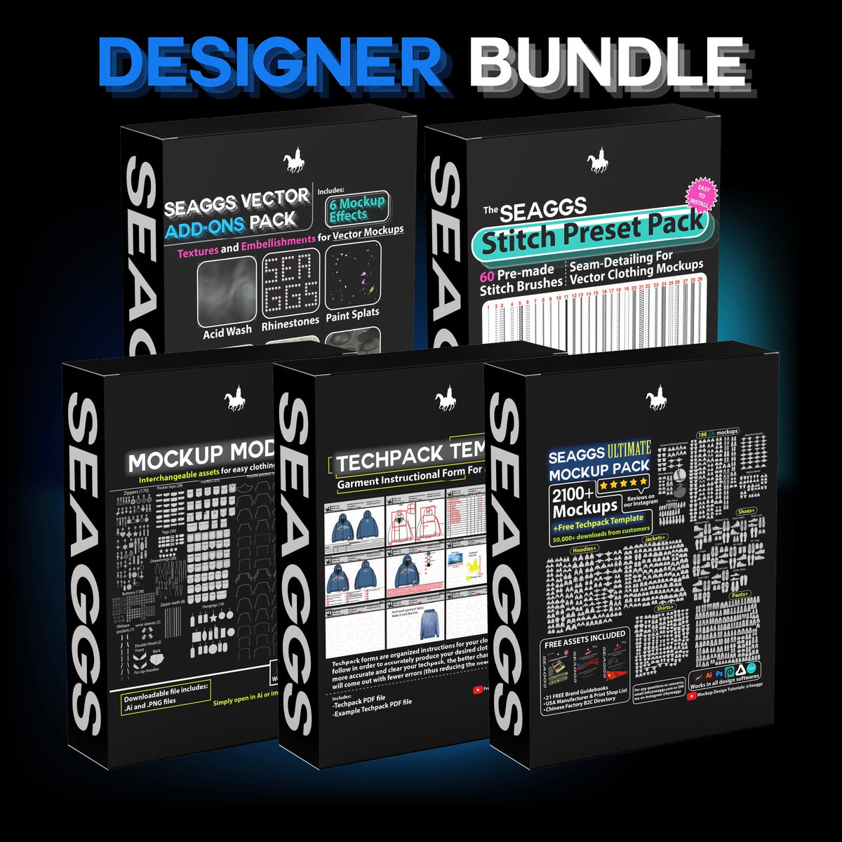 Seaggs DESIGNER Assets Bundle