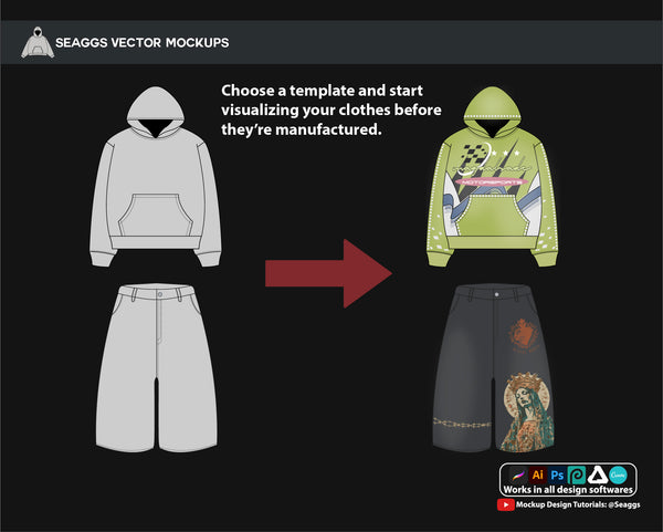 Seaggs ULTIMATE Mockup Pack