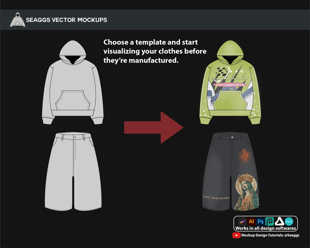 Seaggs ULTIMATE Mockup Pack
