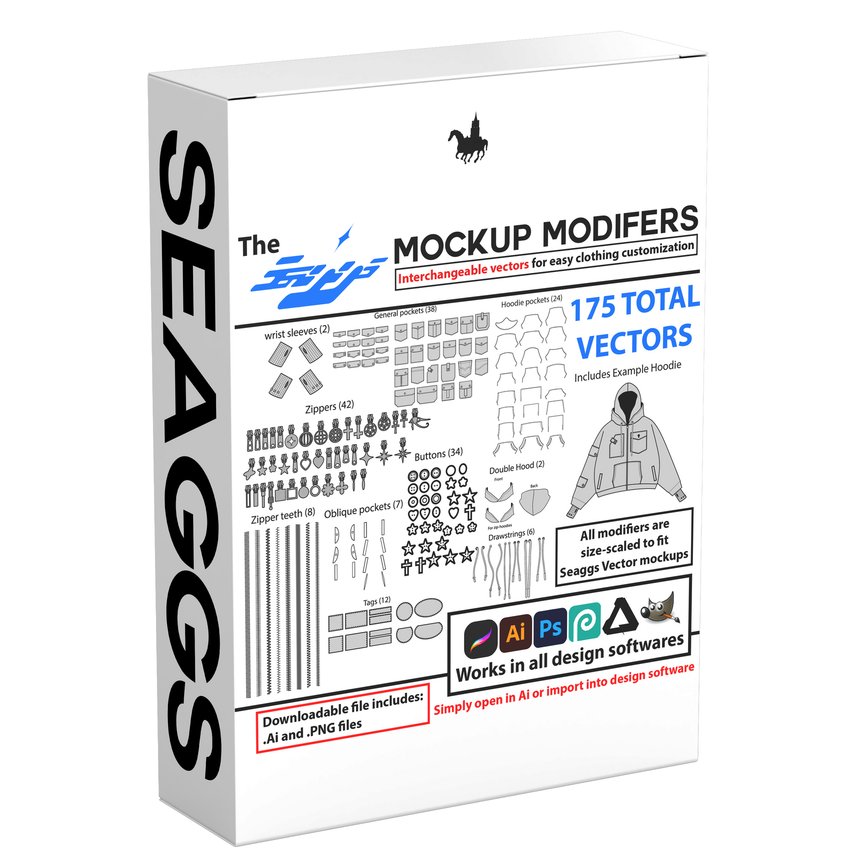 Seaggs Mockup Modifier Pack