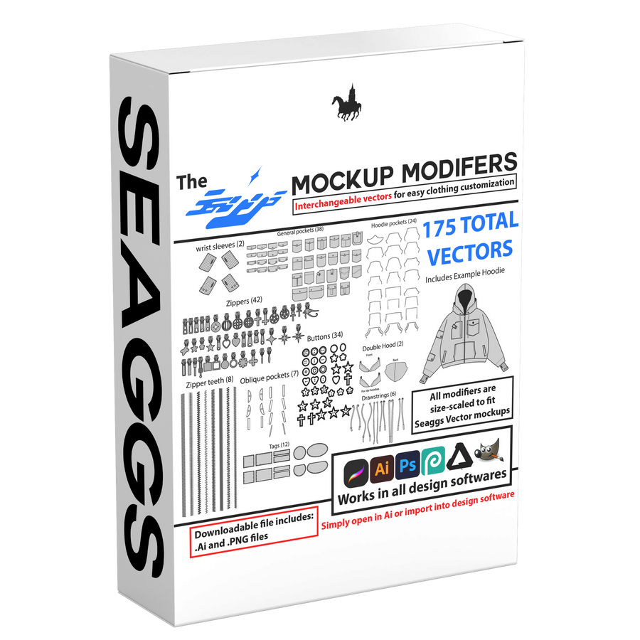 Seaggs Mockup Modifier Pack