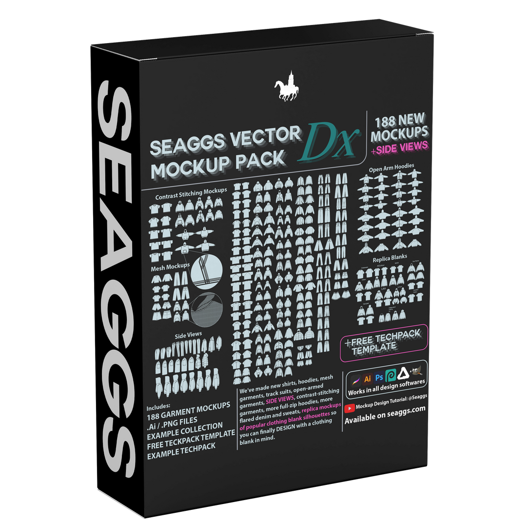 Seaggs Premium Vector Mockup Pack Dx