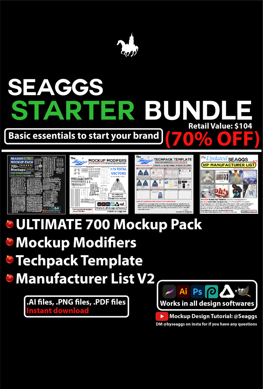 Digital Asset BUNDLES – Seaggs