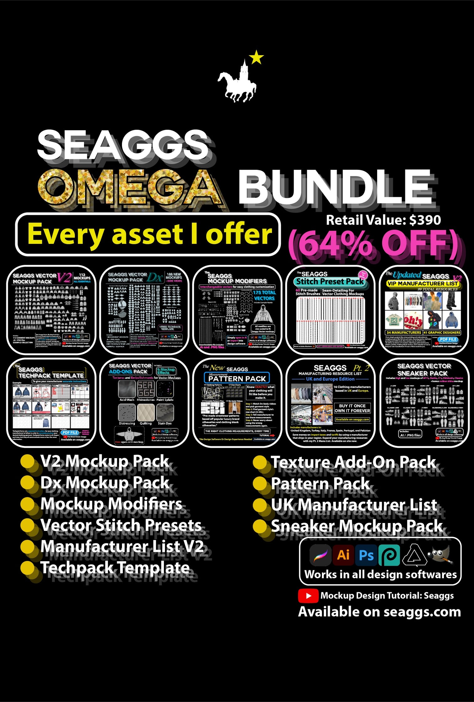 Digital Asset BUNDLES – Seaggs