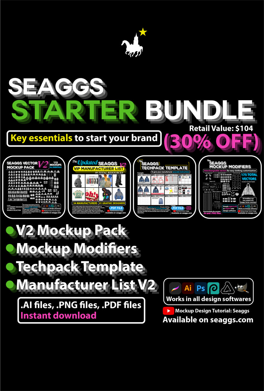 Digital Asset BUNDLES – Seaggs