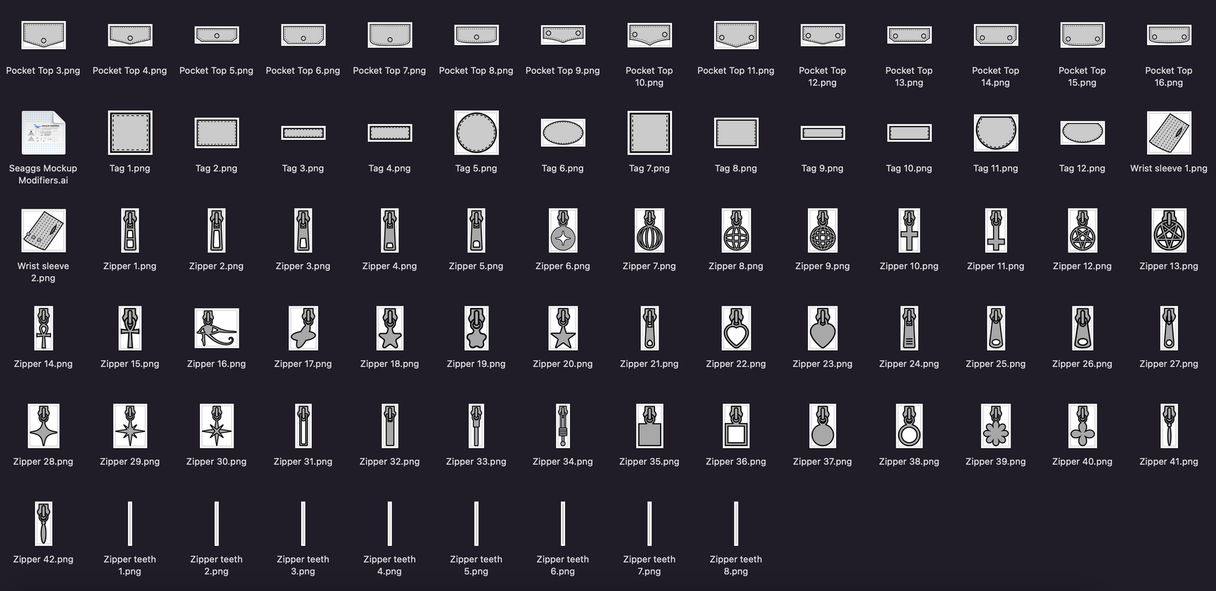 Seaggs Mockup Modifier Pack